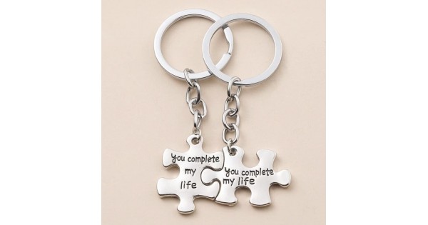 Couple Key Chains Set